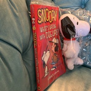Snoopy | Toys | Snoopy Book And Plush | Poshmark